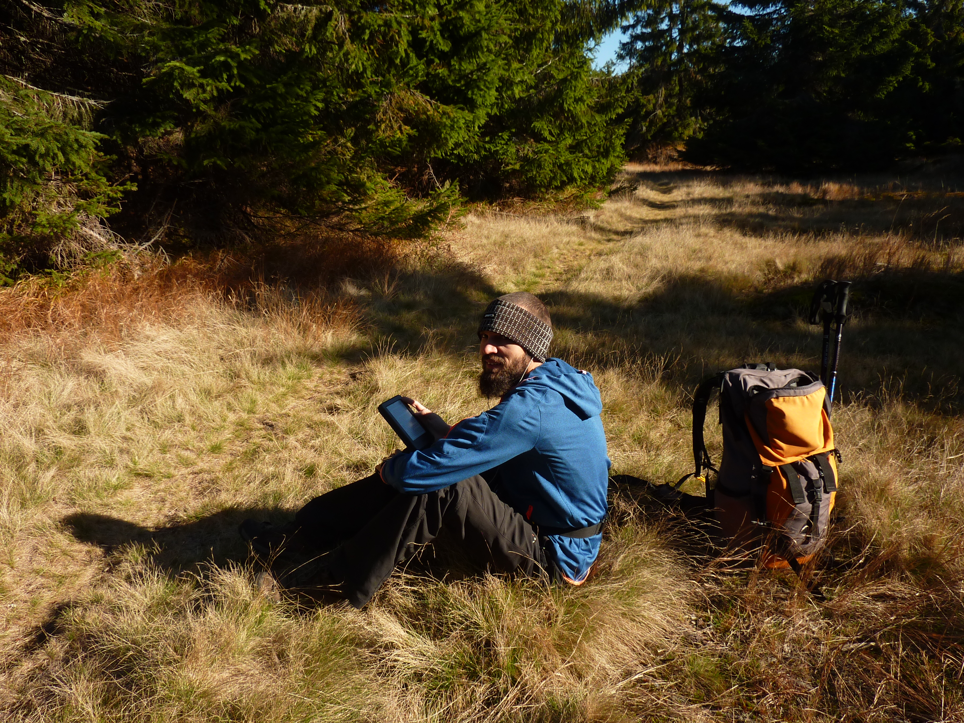 Hiking, reading and writing coming together | Tomas - the wandering dreamer